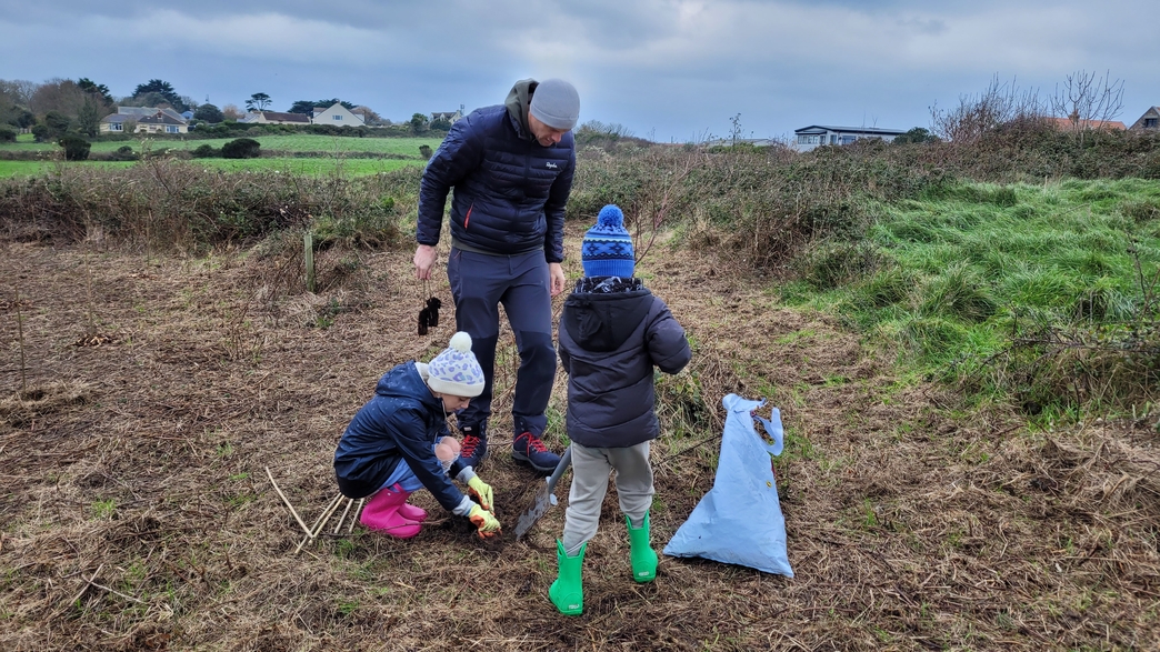 Tree Planting: 2,000 Trees for 2,000 People | Alderney Wildlife Trust